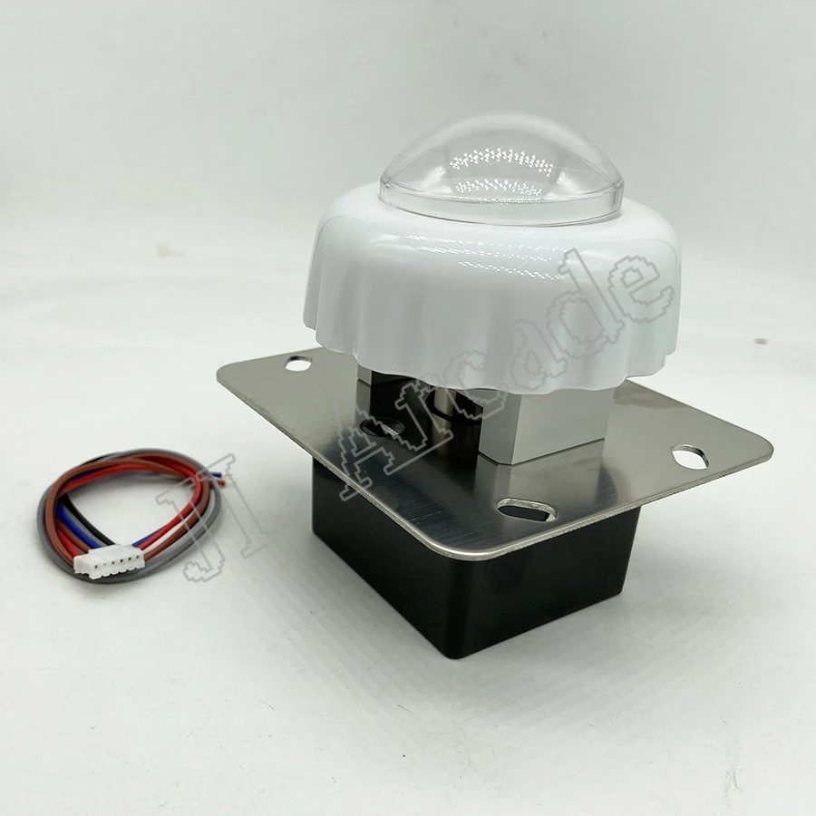 2pcs Led Mushroom Joystick Spinner Controller For Arcade Asteroids Elf ...