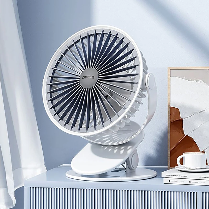 Fan-cooling-usb-strong-quiet-fan-wall-mount-portable-desk-fan-4000mah ...