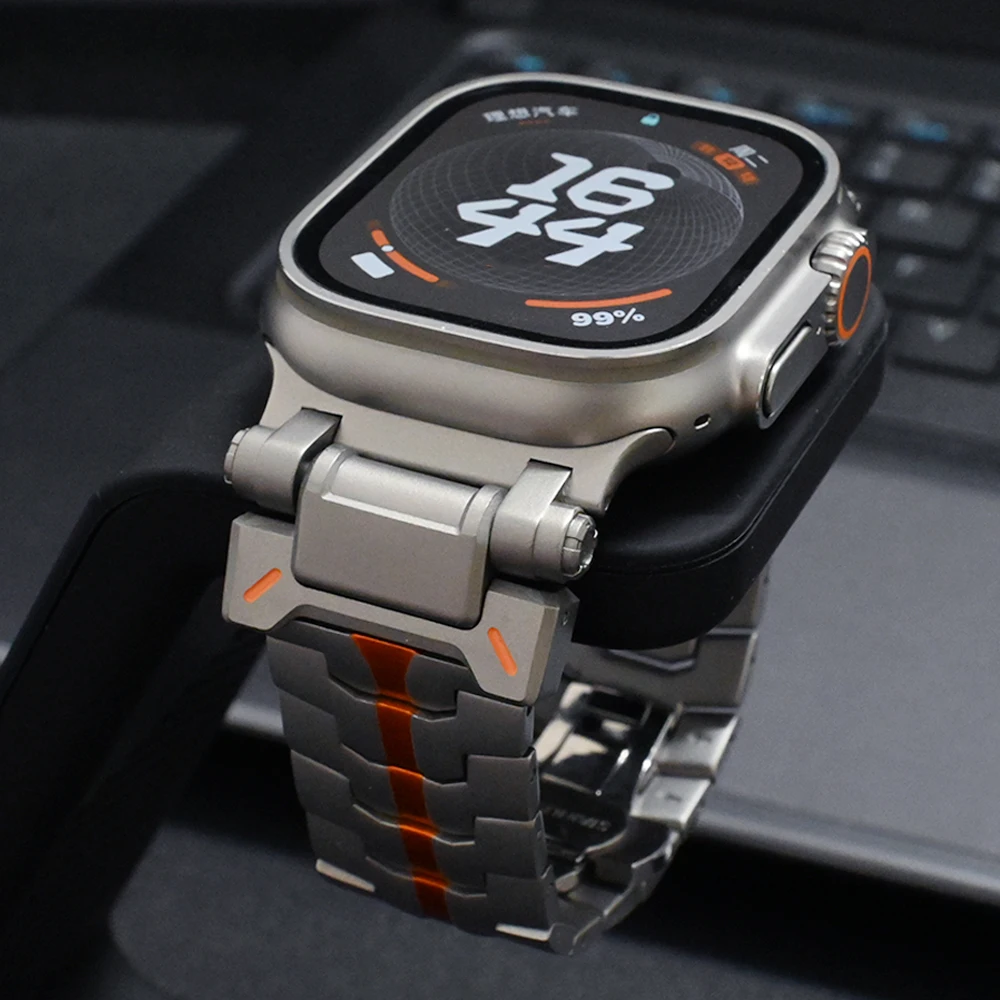 Luxus-Edelstahlarmband-f-r-Apple-Watch-Ultra2-49-mm-10-46-mm-Armband-f ...