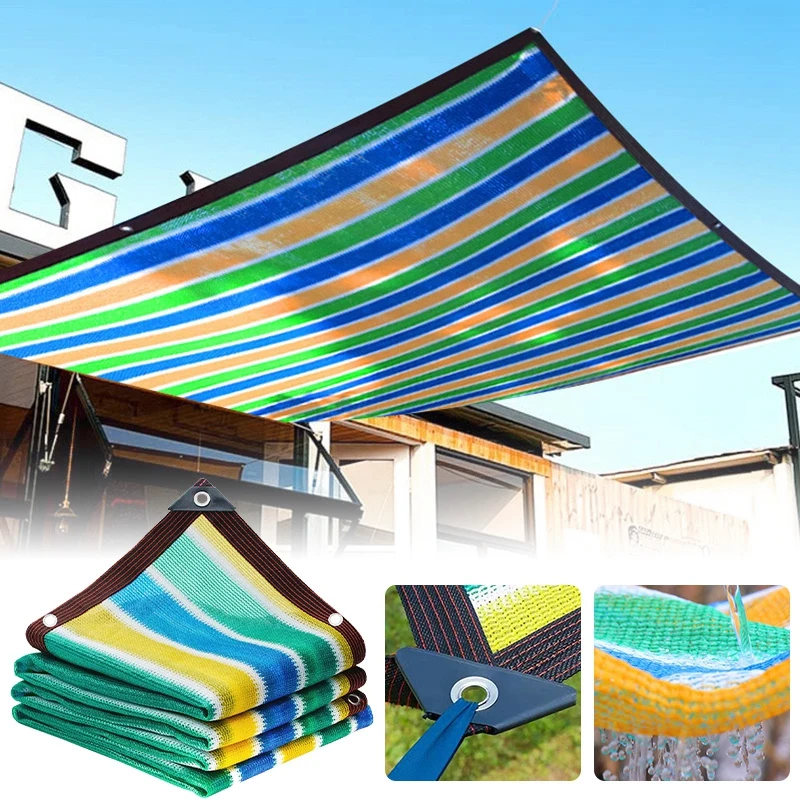4x4m Large Waterproof Camping Tarp Sun Shade Outdoor UV Protection ...