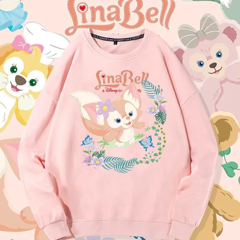 Disney-Linabelle-Co-name-Round-Neck-Hoodie-Women-Loose-Autumn-Korean ...
