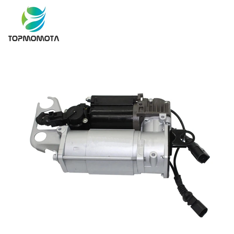 Air-Suspension-Compressor-Pump-With-Bracket-For-Porsche-Cayenne-VW ...