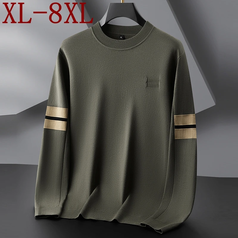 8XL 7XL 6XL 2025 New Fall Winter Clothes Top Grade Luxury Thin Wool ...