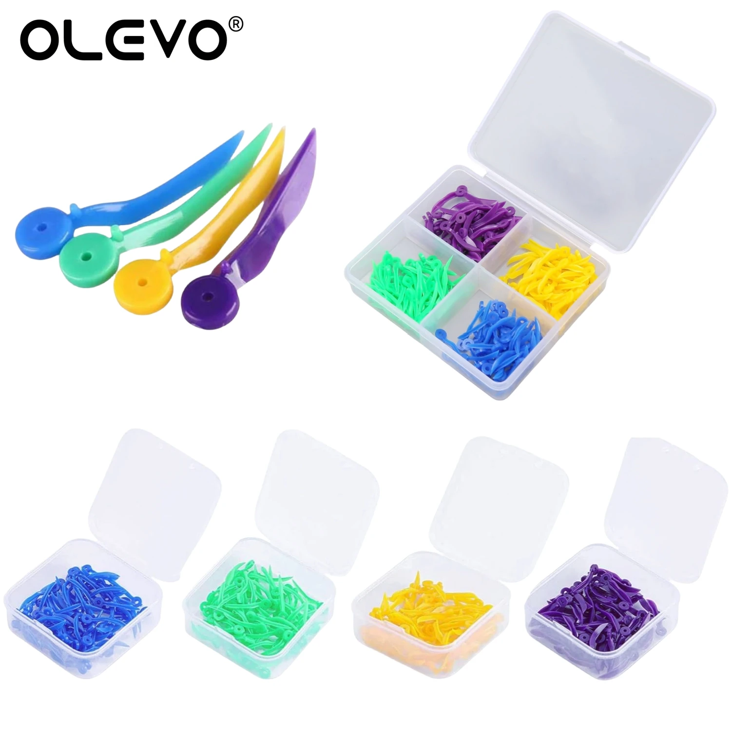 Dental-Disposable-Wedges-with-End-Circular-Hole-Tooth-Gap-Wedge-Plastic ...