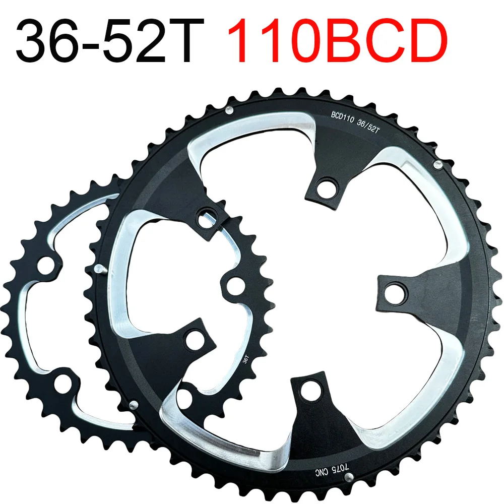 110BCD-Chainring-36T-52T-11-Speed-Road-Bike-Chainwheel-110-BCD-Chain ...