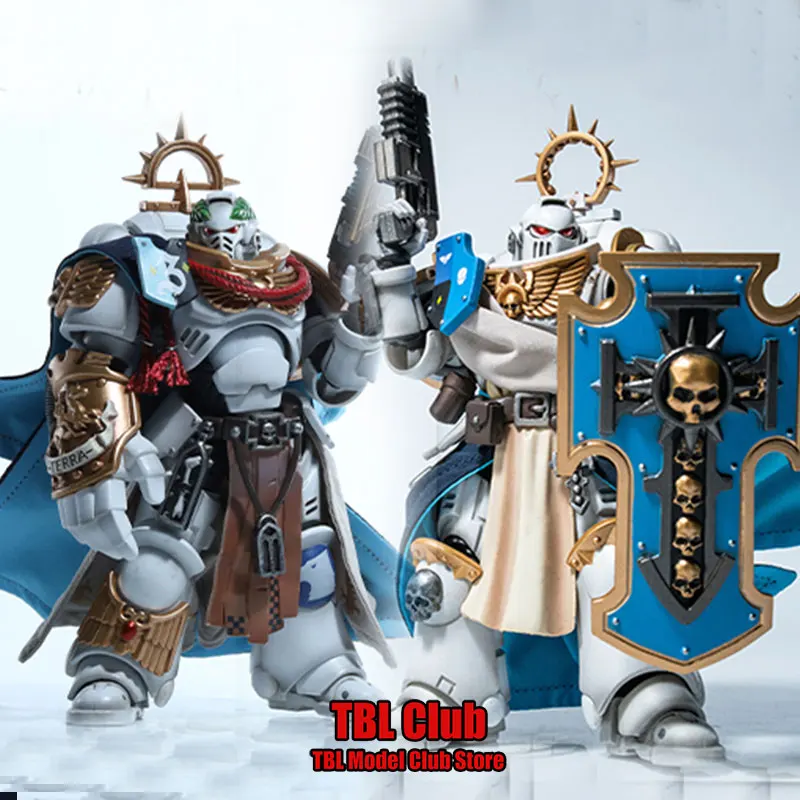 JOYTOY Warhammer 40k 1/18 Space Marines White Consuls Captain Messintus ...