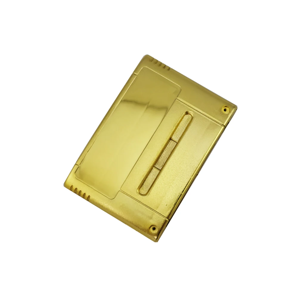 Gold-plated-Game-Ctridge-Replacement-Plastic-Shell-For-SNES-game ...