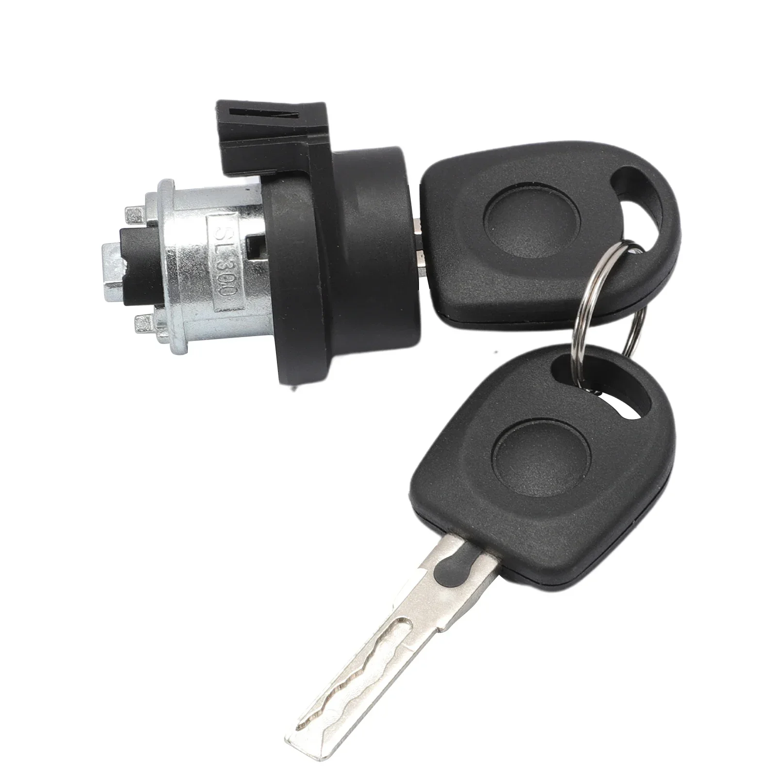 Car-Steering-Ignition-Switch-Lock-Barrel-Cylinder-With-2-Keys ...