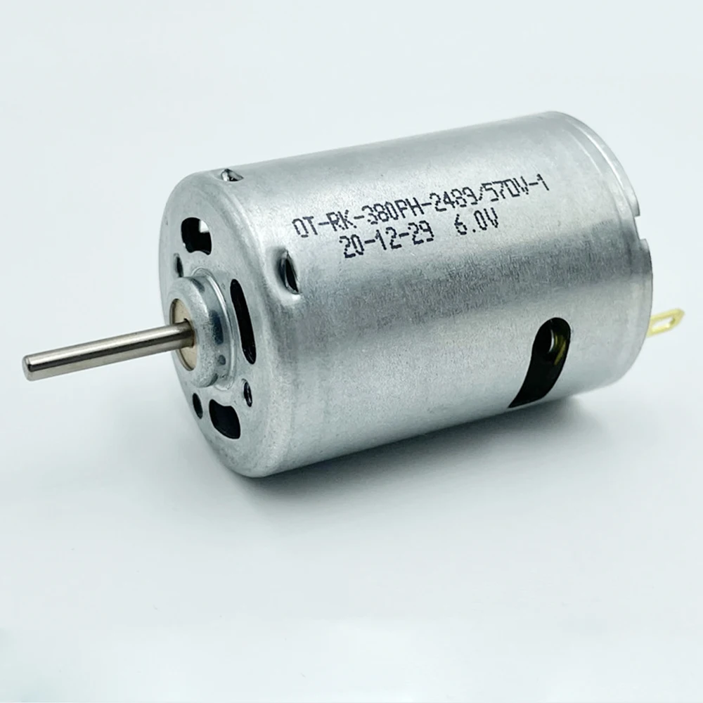 Micro RS 380PH 2489 Round Motor Carbon Brush Motor DC 6V 9V 12V ...