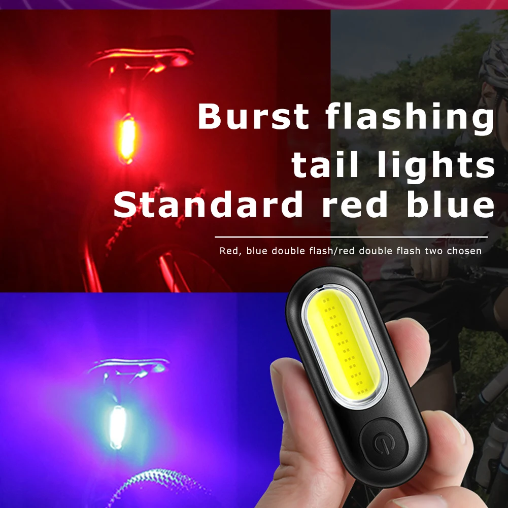 LED-Red-Blue-Caution-Emergency-Police-Light-with-Clip-USB-Rechargeable ...