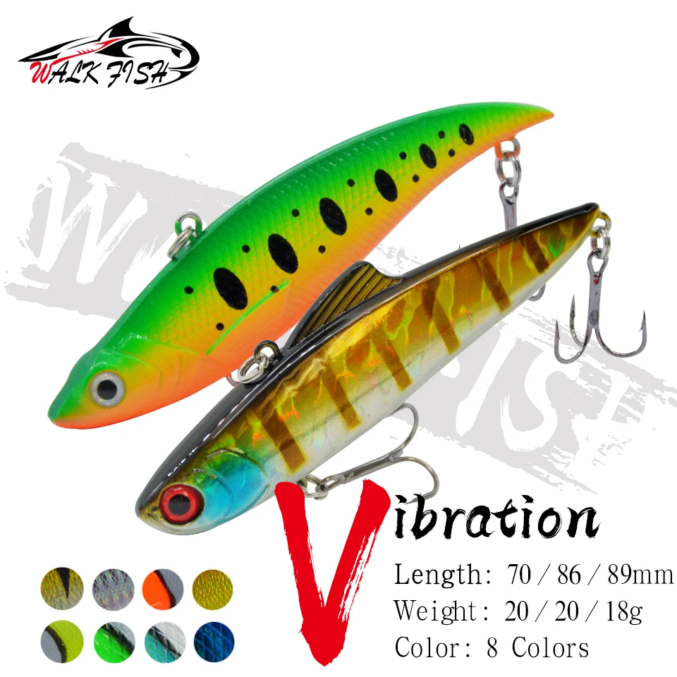 WALK-FISH-VIB-Sinking-Fishing-Lure-18g-20g-Hard-Solid-Wobbler-Plastic ...