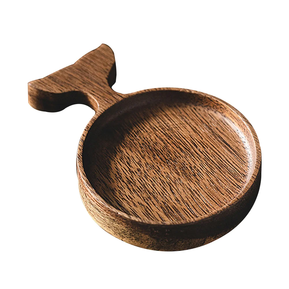 1Pc Wooden Sauce Dish Practical Sauce Dish Restaurant Fish shaped Sauce ...