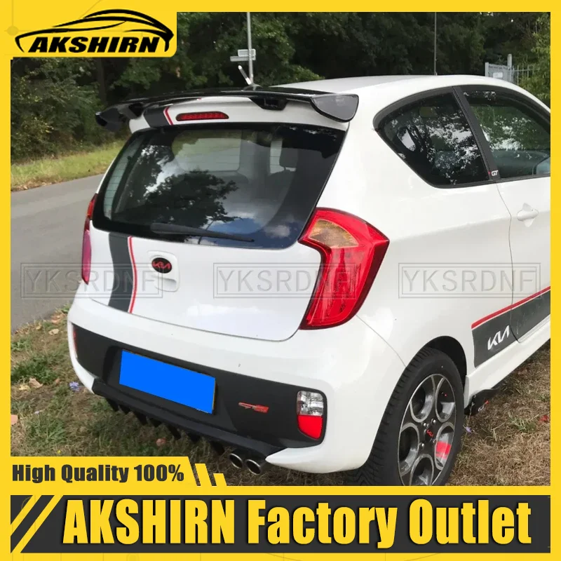 For-KIA-Morning-Picanto-Spoiler-ABS-Plastic-Hatchback-Universal-Roof ...