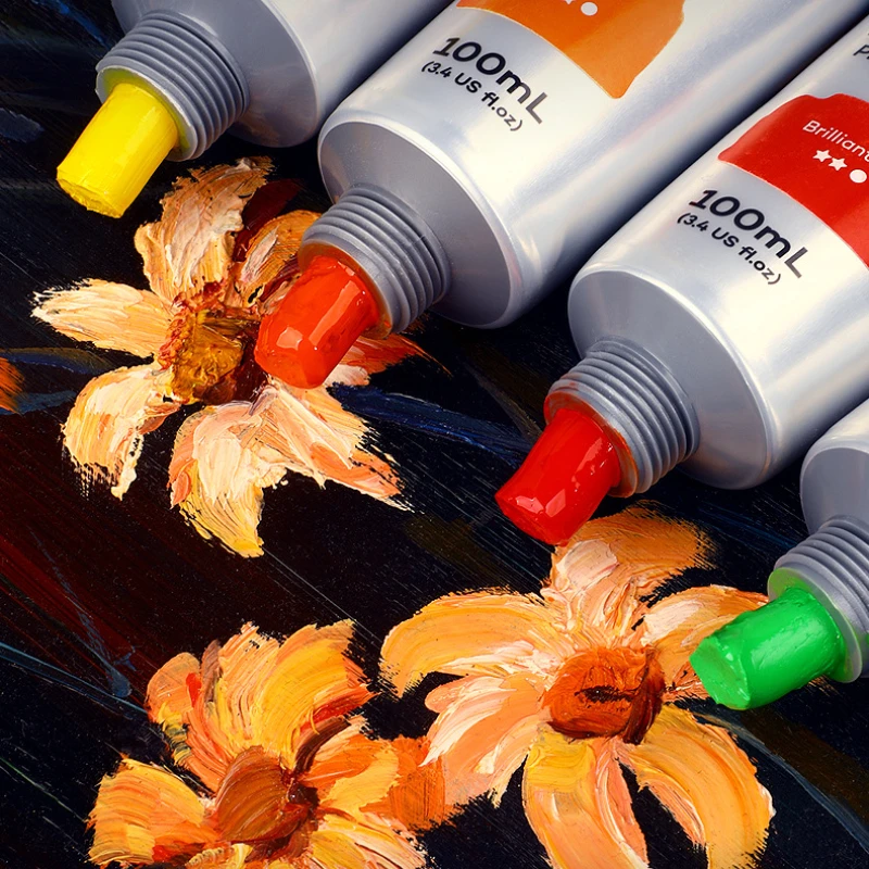 50ml-Fluorescent-Oil-Painting-Pigment-Student-Sketch-DIY-Hand-painted ...