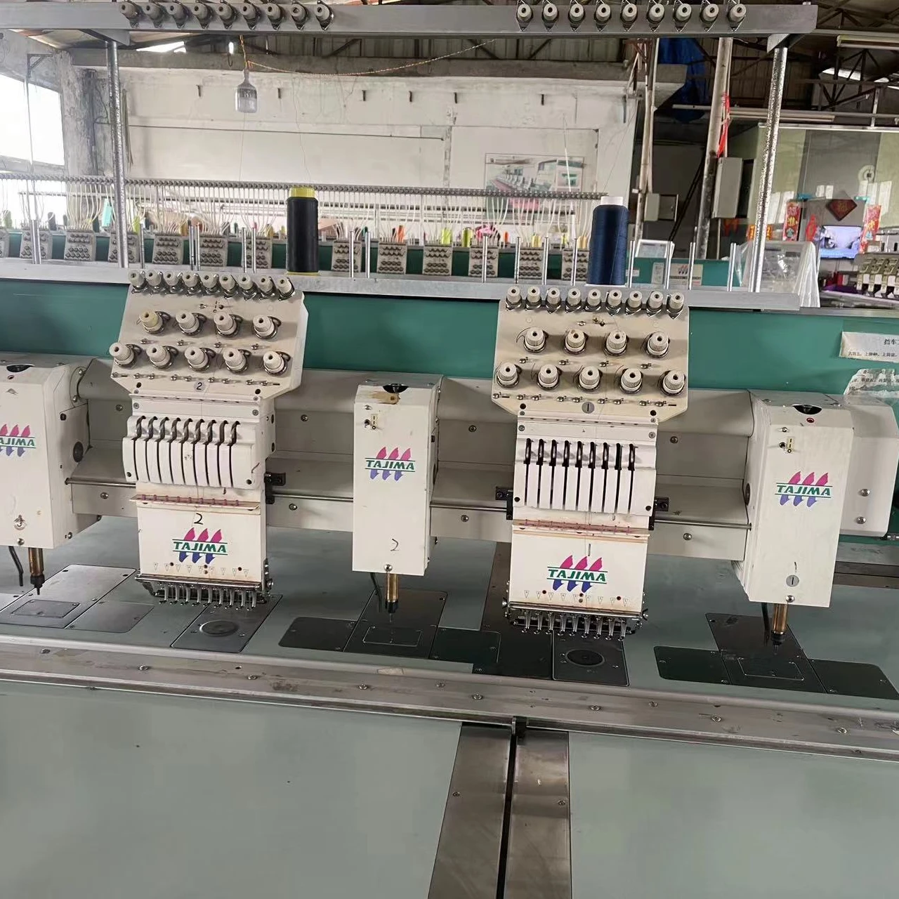 TAJIMA-Embroidery-Machine-Two-Four-Six-Eight-Head-Twelve-Fifteen-Twenty ...