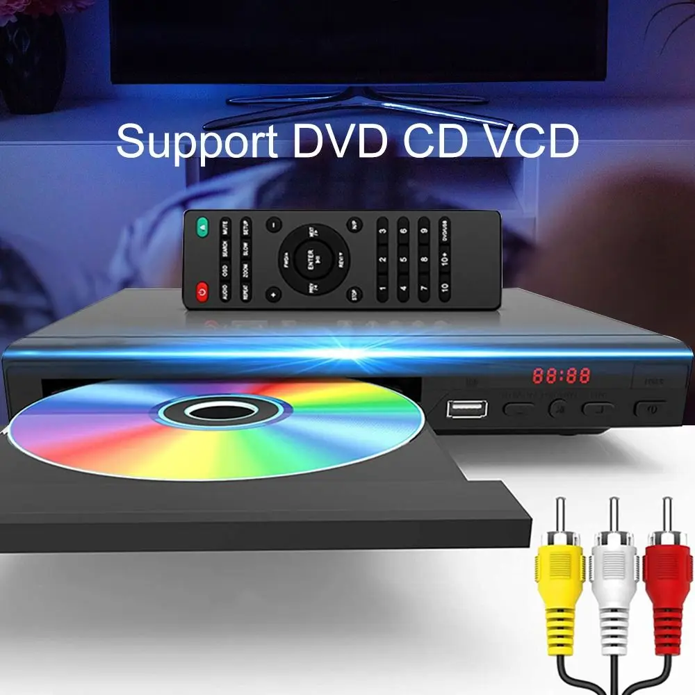 Reproductor de DVD para el hogar, reproductor de disco de Video ...