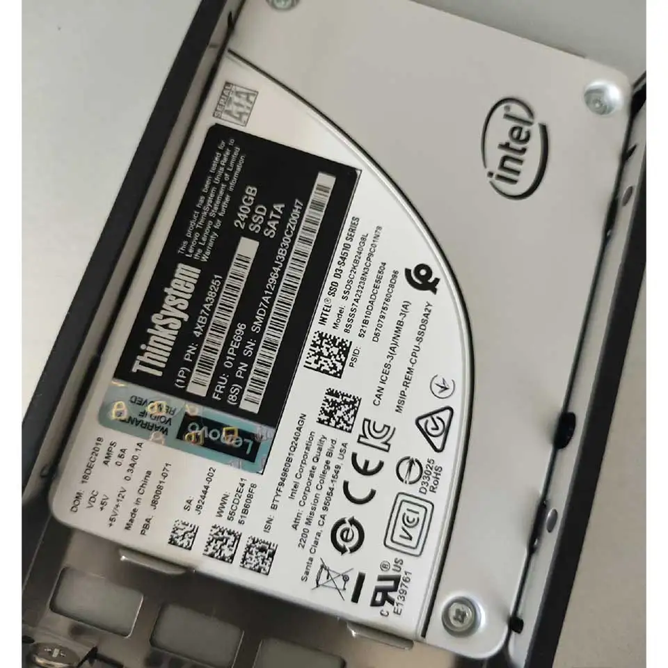 Unidade de estado sólido Intel SSD D7-P5530 U.2 SSDPF2KX038XZN1 série ...