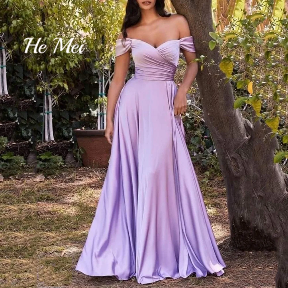 Simple-Prom-Dress-For-Women-Off-The-Shoulder-A-Line-Evening-Gowns ...
