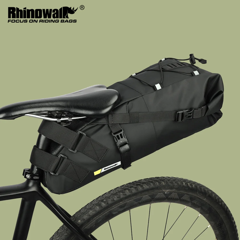 Rhinowalk Bike Saddle Bag 10L/13L Waterproof Bicycle Pannier Bag ...