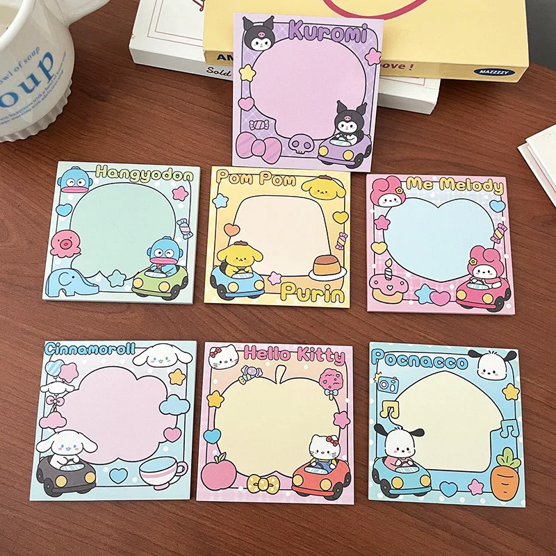 Sanrio-Note-Paper-Kawaii-Kuromi-Hellokitty-Mymelody-Pochacco ...