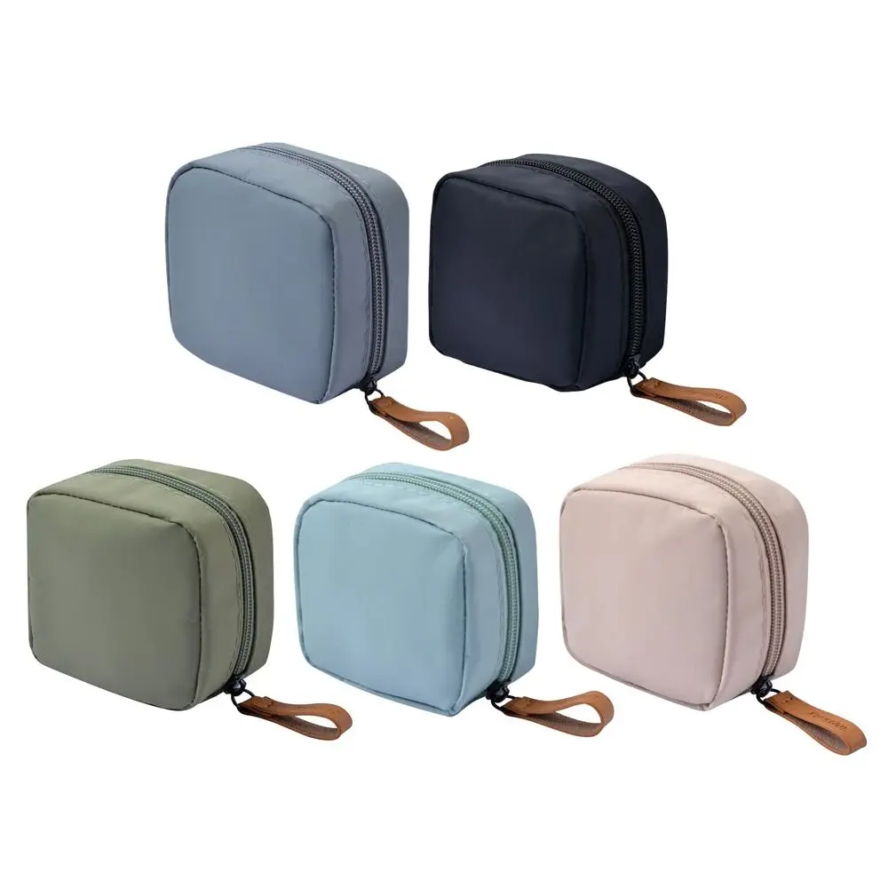 Portable Multi-Purpose Small Cosmetic Bag Mouth Red Bag Sanitary Cotton ...