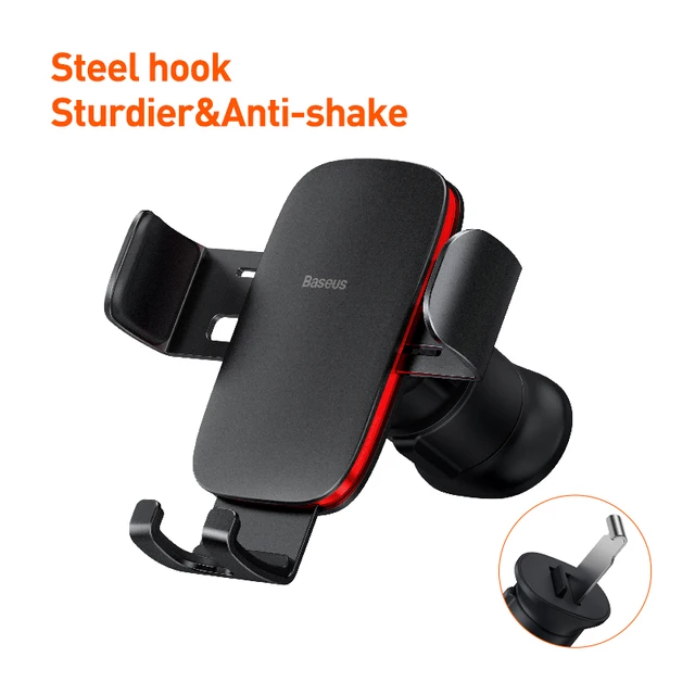 Baseus Gravity Car Phone Holder Air Vent Universal for iPhone Redmi ...