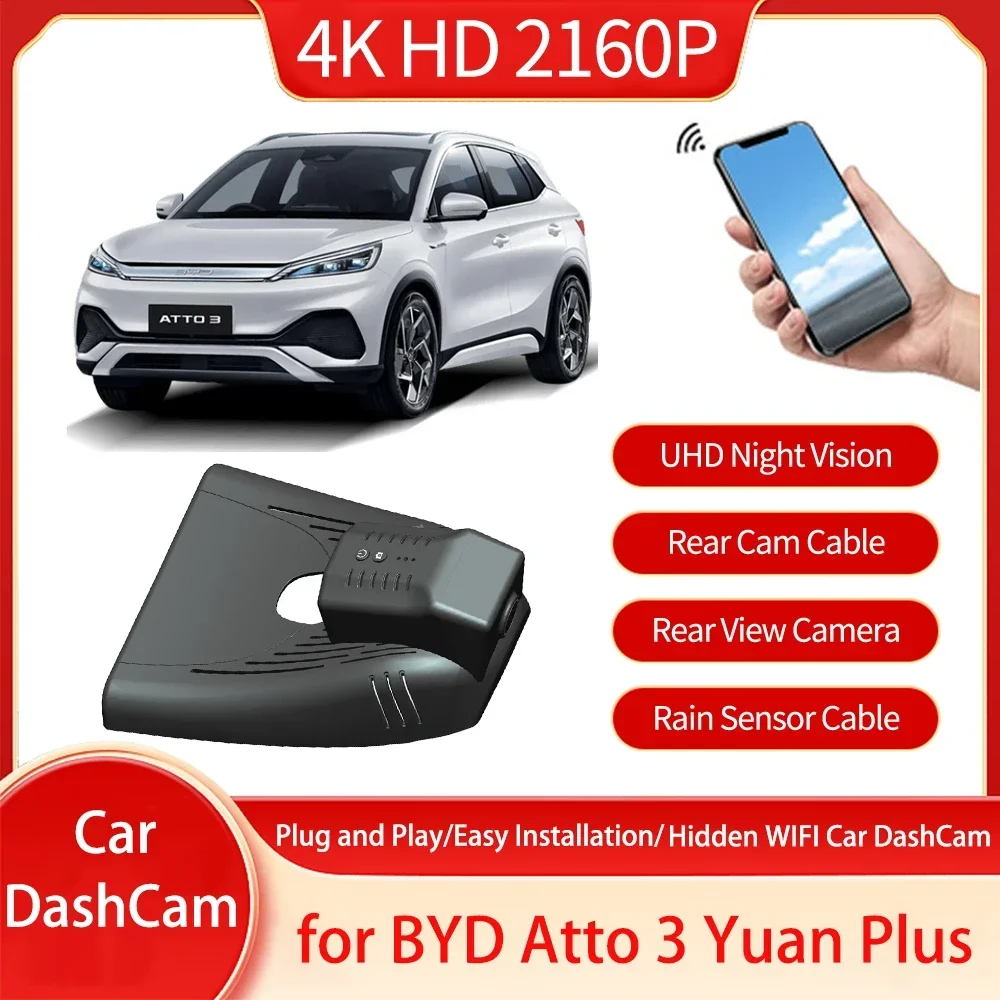 For-BYD-Atto-3-Yuan-Plus-2022-2023-2024-Plug-And-Play-Driving-Recorder ...