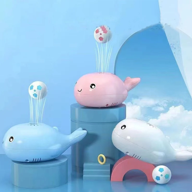 Electric Floating Ball Cat Toy - Whale - shaped, USB - powered, Dual ...