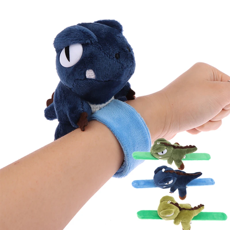 Cartoon-Tyrannosaurus-Plush-Clap-Circle-Toy-Dinosaur-Doll-Wristband ...