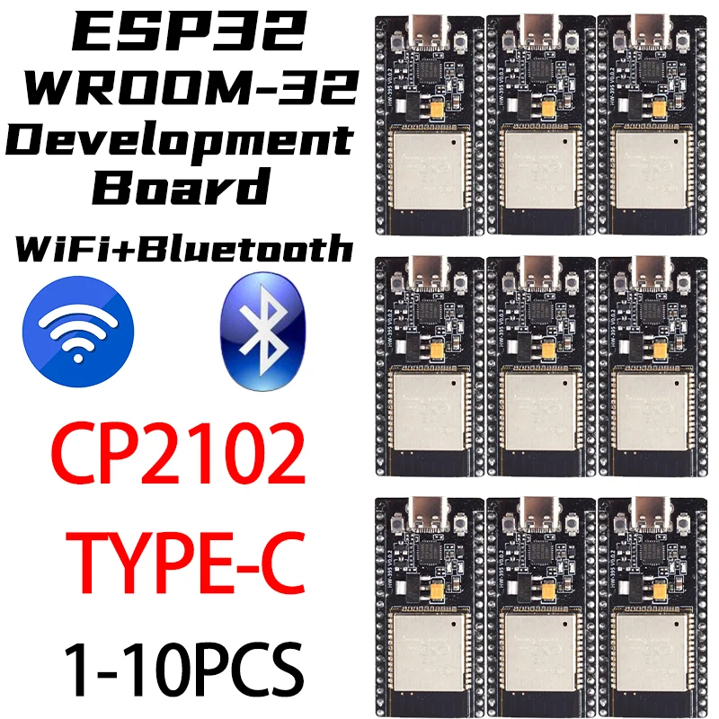 ESP32-Development-Board-Type-C-USB-interface-WIFI-Bluetooth-wireless ...