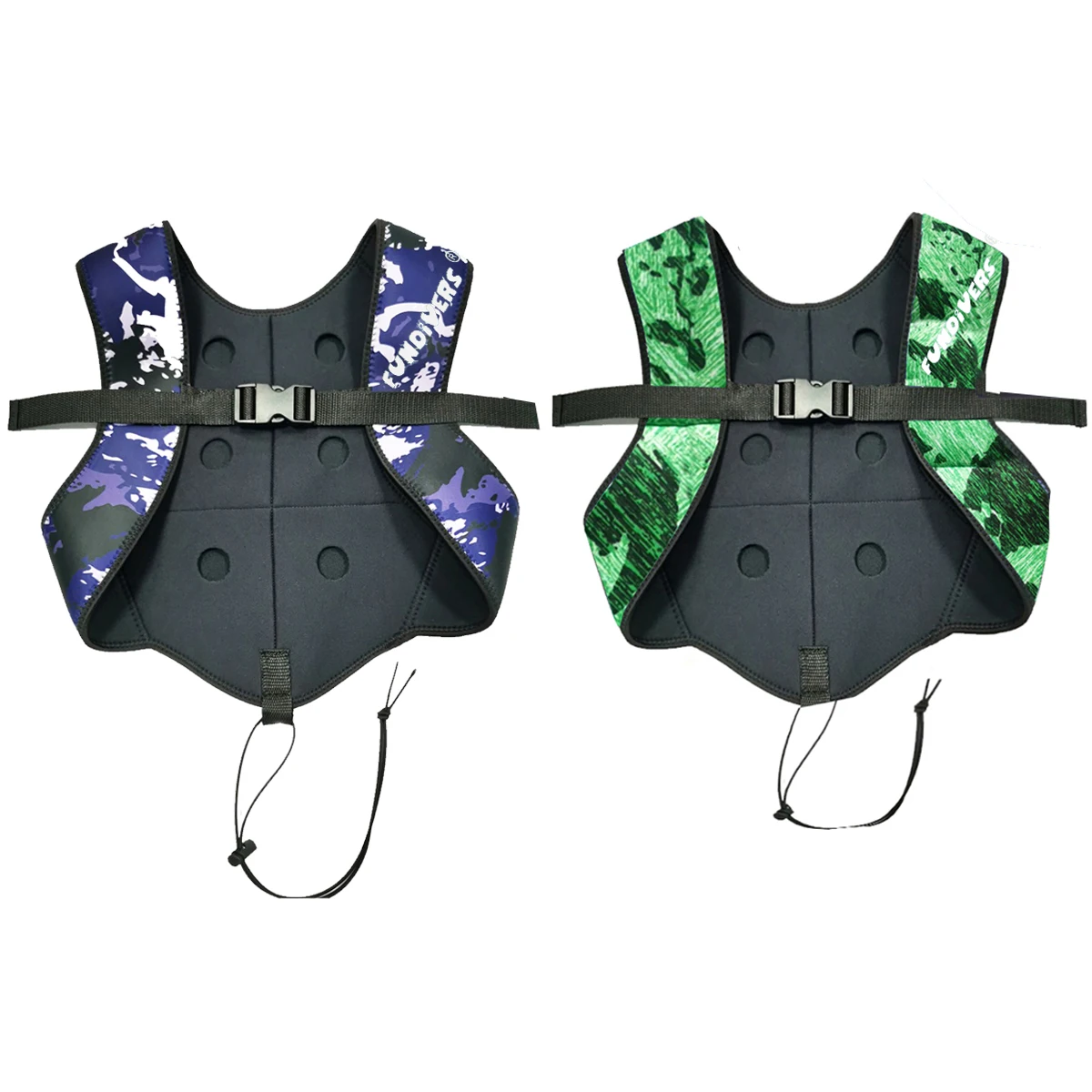 Fundivers 5MM Diving Vest For Weight Double Nylon Neoprene Wetsuit ...