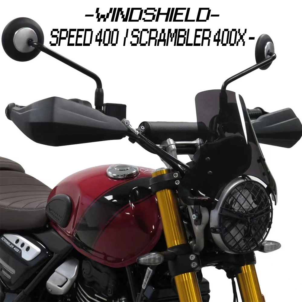 For-Triumph-Speed-400-2024-Scrambler-400x-2024-Motorcycle-Sport-Screen ...
