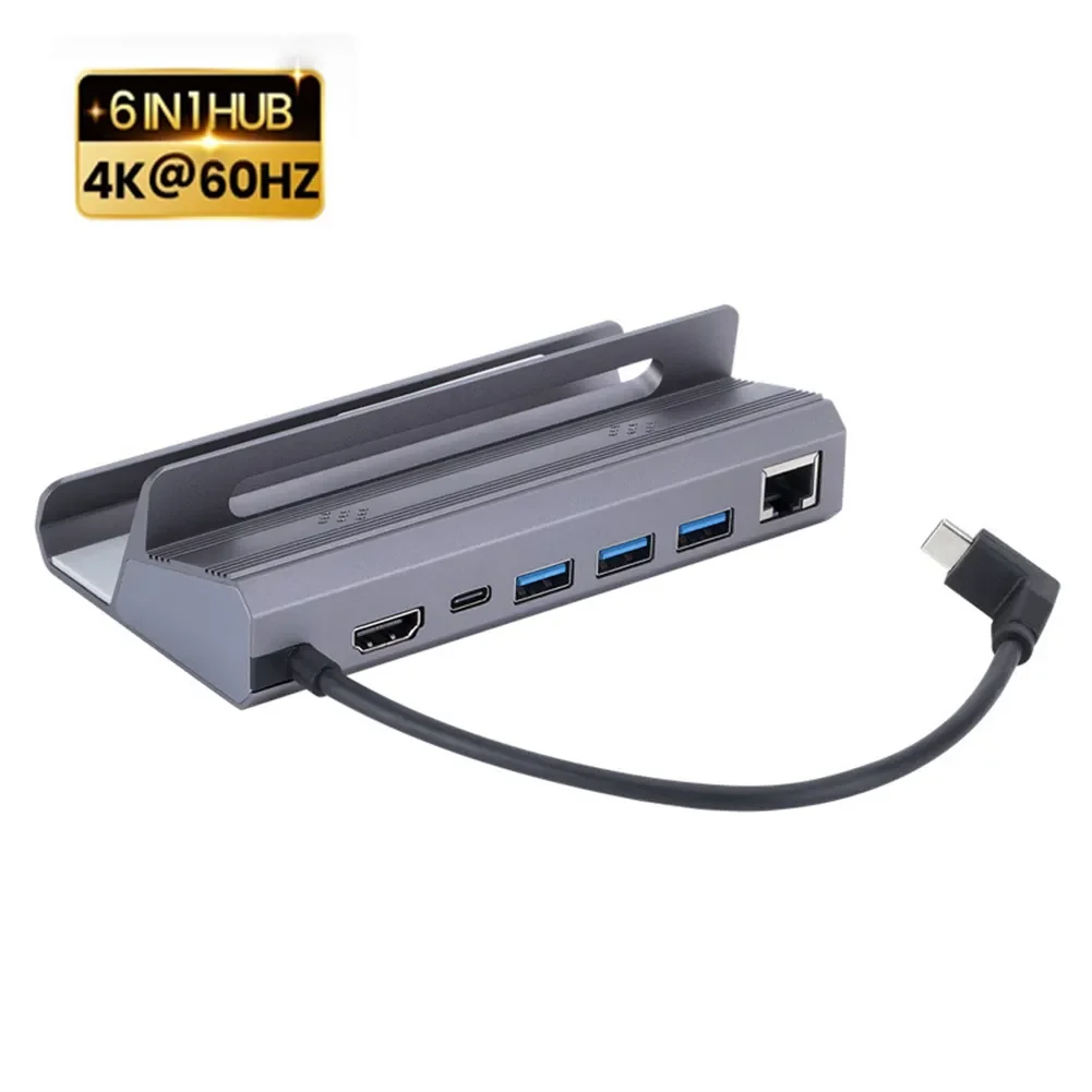 6 In 1 Docking Station For Steam Deck Game Console 4k@60hz PD60W ...
