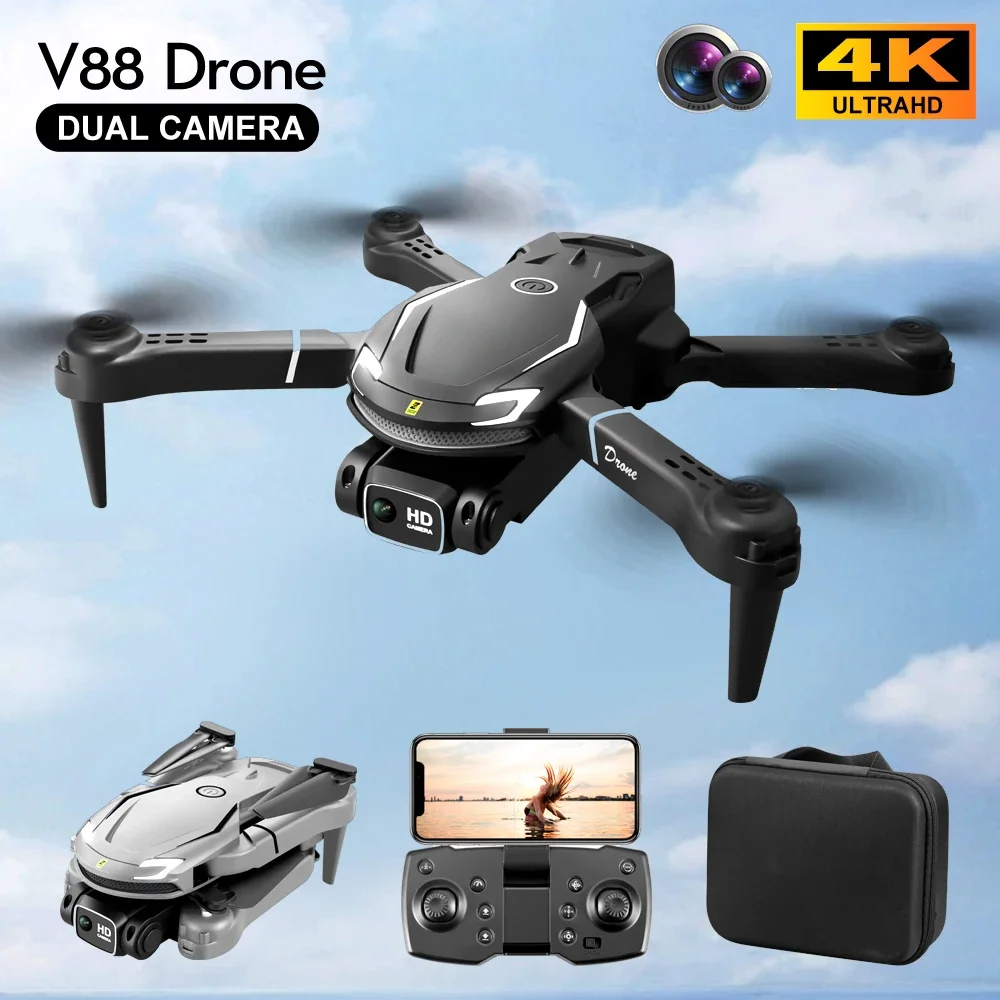 Drone-V88-4K-5G-HD-photographie-a-rienne-omnidirectionnelle-vitement-d-obstacles-intelligent ...