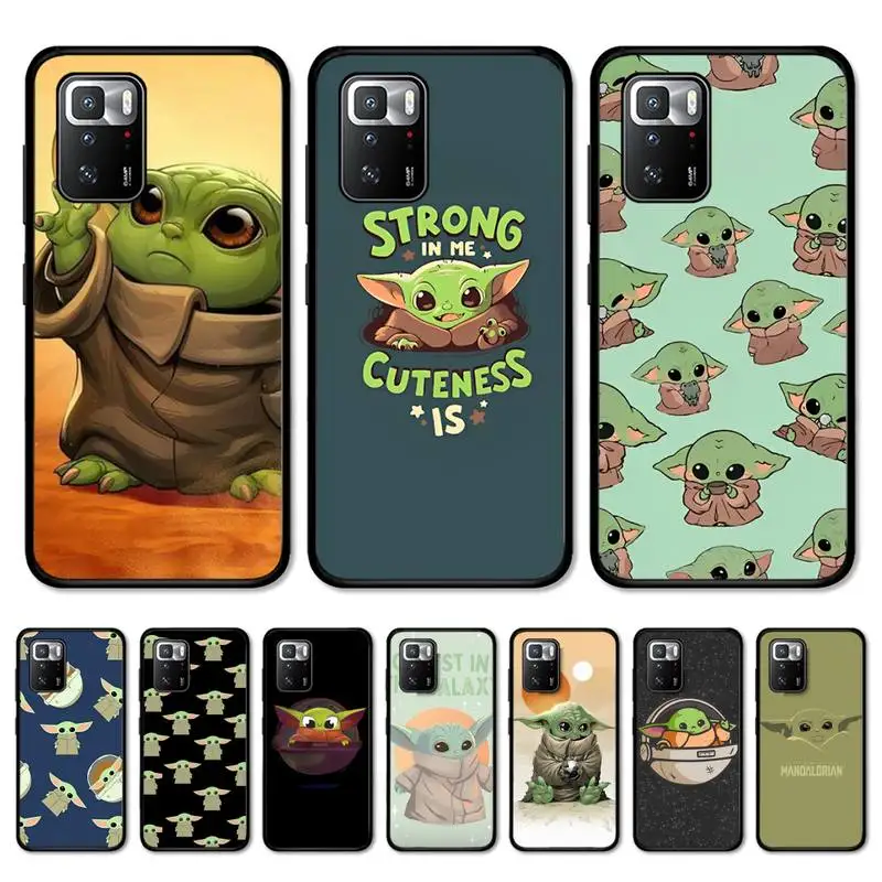Case Redmi Note 10 Pro Mandalorian | Covers Redmi Note 10 Pro Baby Yoda ...