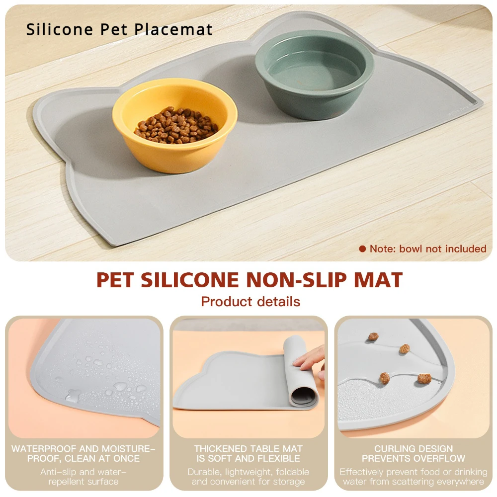 Pet-Silicone-Food-Mat-Portable-Insulated-Waterproof-Anti-Slip-Feeding ...