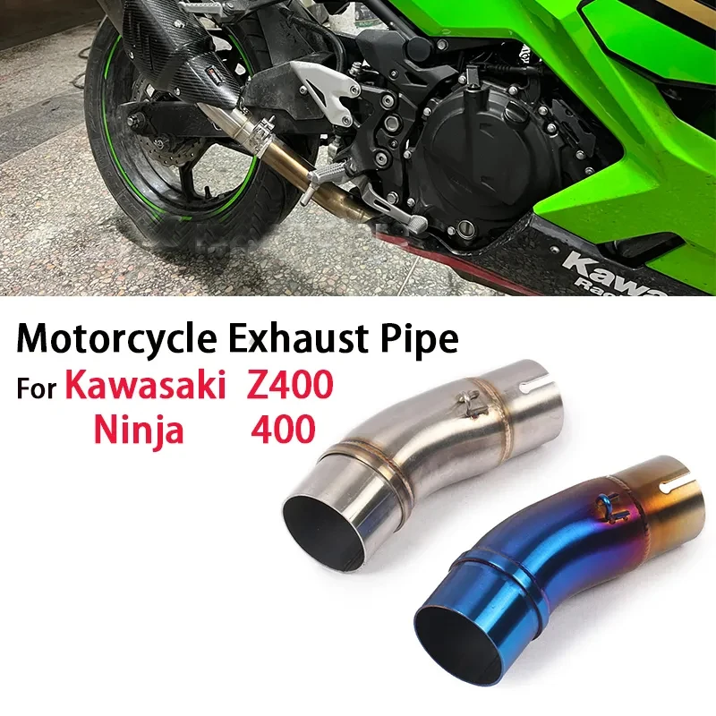 For-Kawasaki-Ninja-400-Ninja400-EX400-Z400-2017-2023-Motorcycle-Exhaust ...