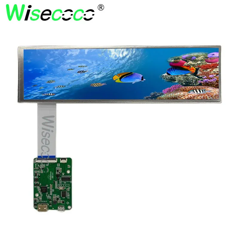 라즈베리 파이 Aida64 디스플레이, 8.8 인치 1920x480 IPS LCD 스크린, 자동차 디스플레이, 마이크로 USB ...