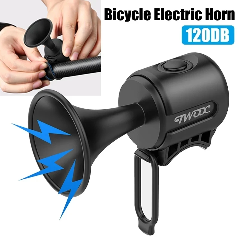 Bocina-de-bicicleta-para-patinete-el-ctrico-claxon-de-120DB-resistente ...