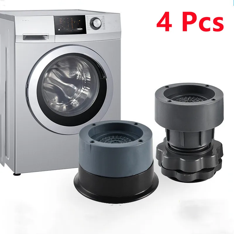 2-4Pcs-Adjustable-Height-Washing-Machine-Foot-Pads-Anti-Vibration-Feet ...