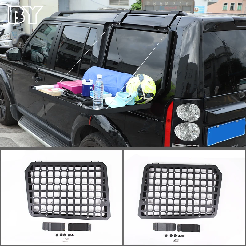 Foldable Frame Car Rear Window Glass Armor Shelf Storage Racks For Land ...