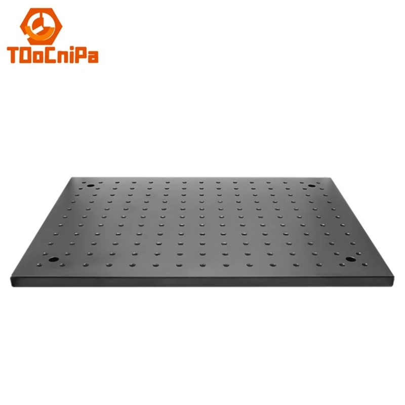 High-Precision-Black-Anodized-Aluminum-M6-Tapped-Mounting-Holes-Optical ...