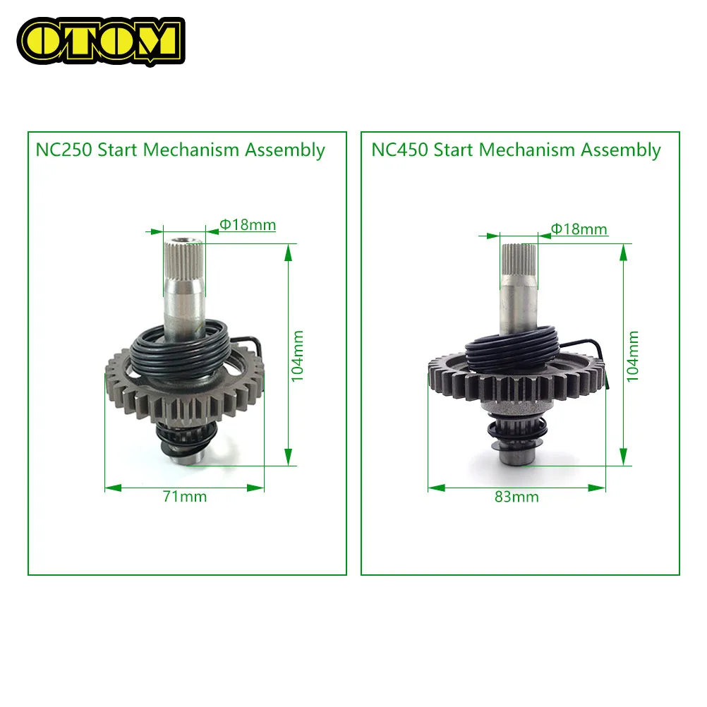 For ZONGSHEN Motorcycle Start Mechanism Assembly Engine Starter Gear ...