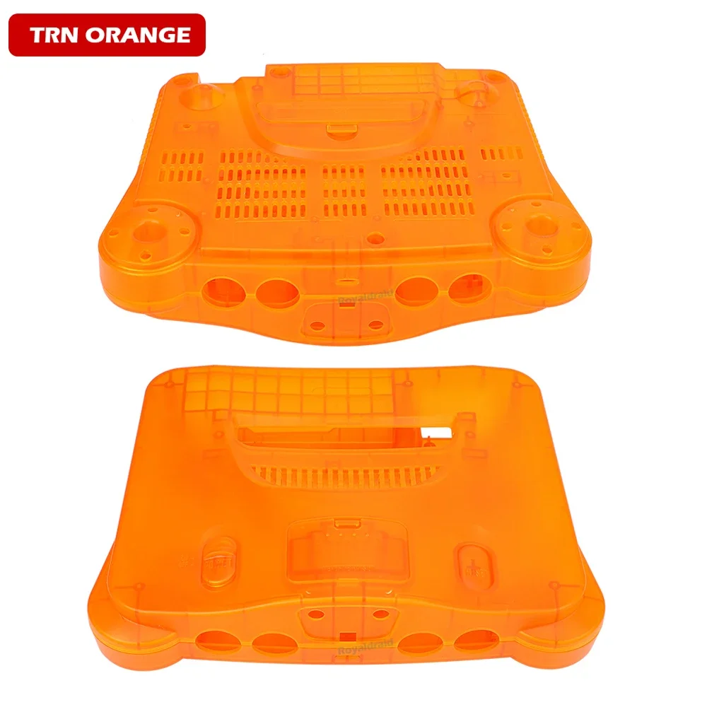 Transparent-Orange-Purple-For-N64-Retro-Video-Game-Replacement-Housing ...