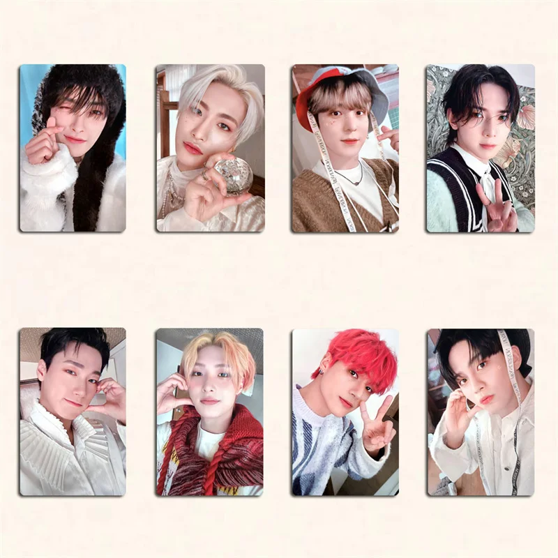 KPOP-8pcs-set-ATEEZ-Album-4th-ATINY-MEMBERSHIP-KIT-LOMO-Card-Random ...