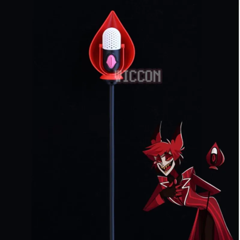 2024-Hazbin-Cosplay-Hotel-Costume-Prop-ALASTOR-Microphones-Adult-Prop ...
