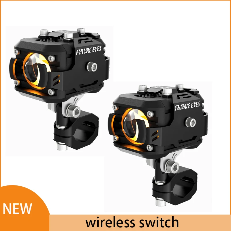 FUTURE-EYES-F150-Wireless-Switch-Motorcycle-Fog-light-Led-Auxiliary ...