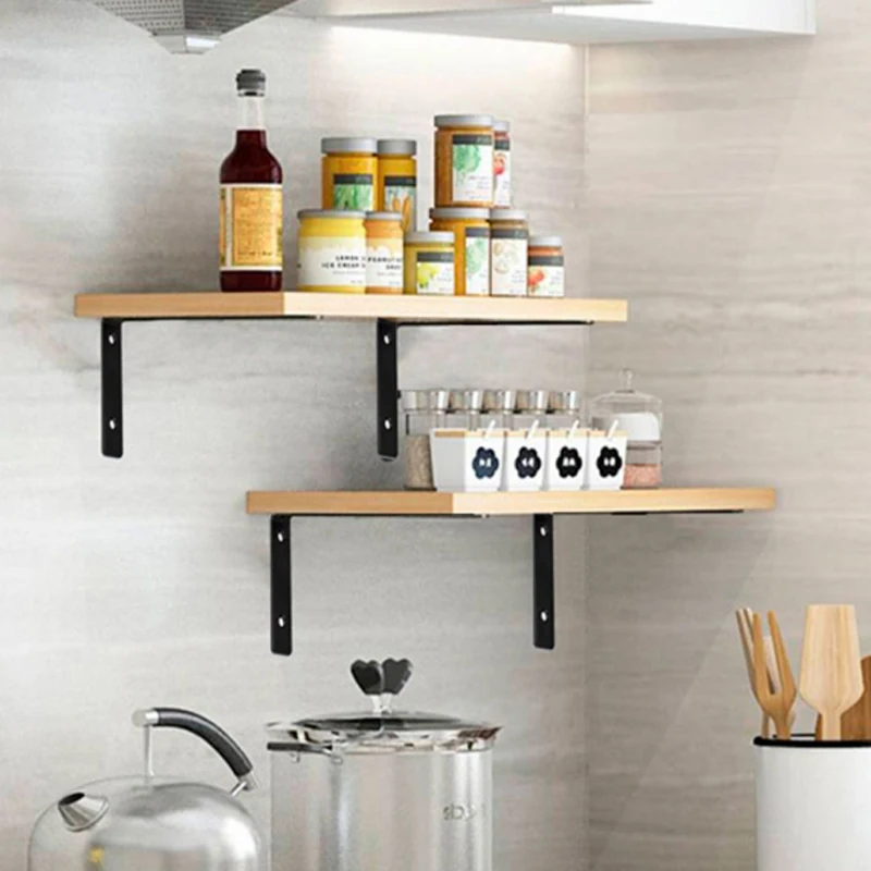 Wall-Shelf-Shelving-L-type-Bracket-Wall-Mount-Rack-Racking-Support-Wall ...