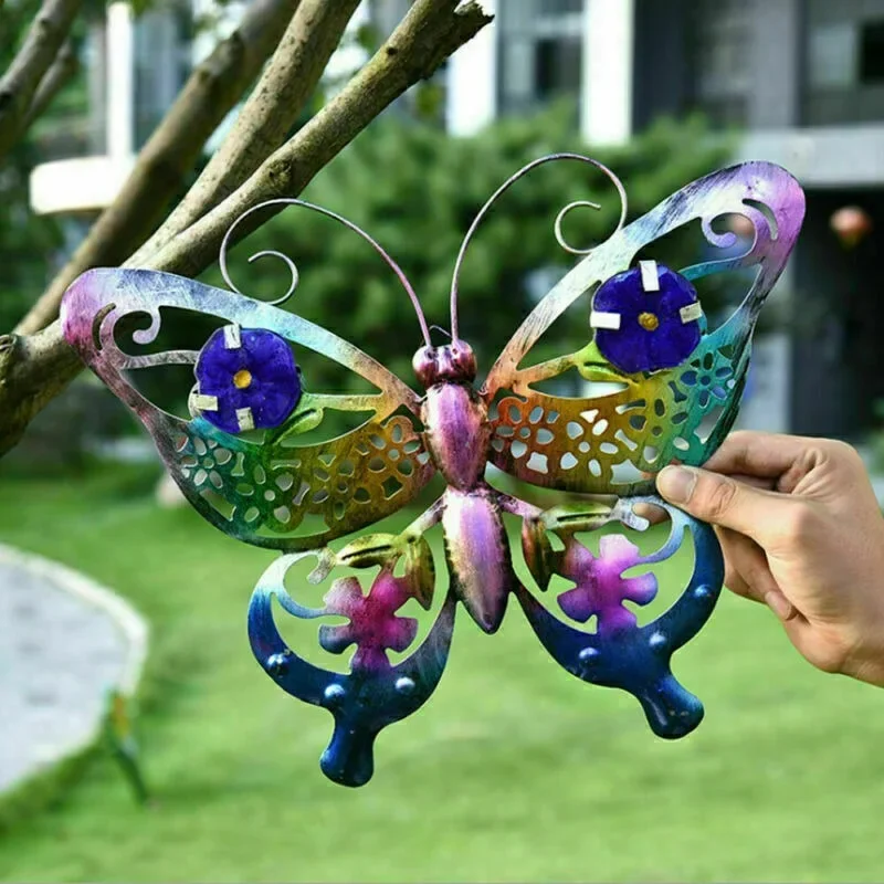 Mariposa-3D-de-Metal-para-decoraci-n-del-hogar-estatuas-exteriores ...