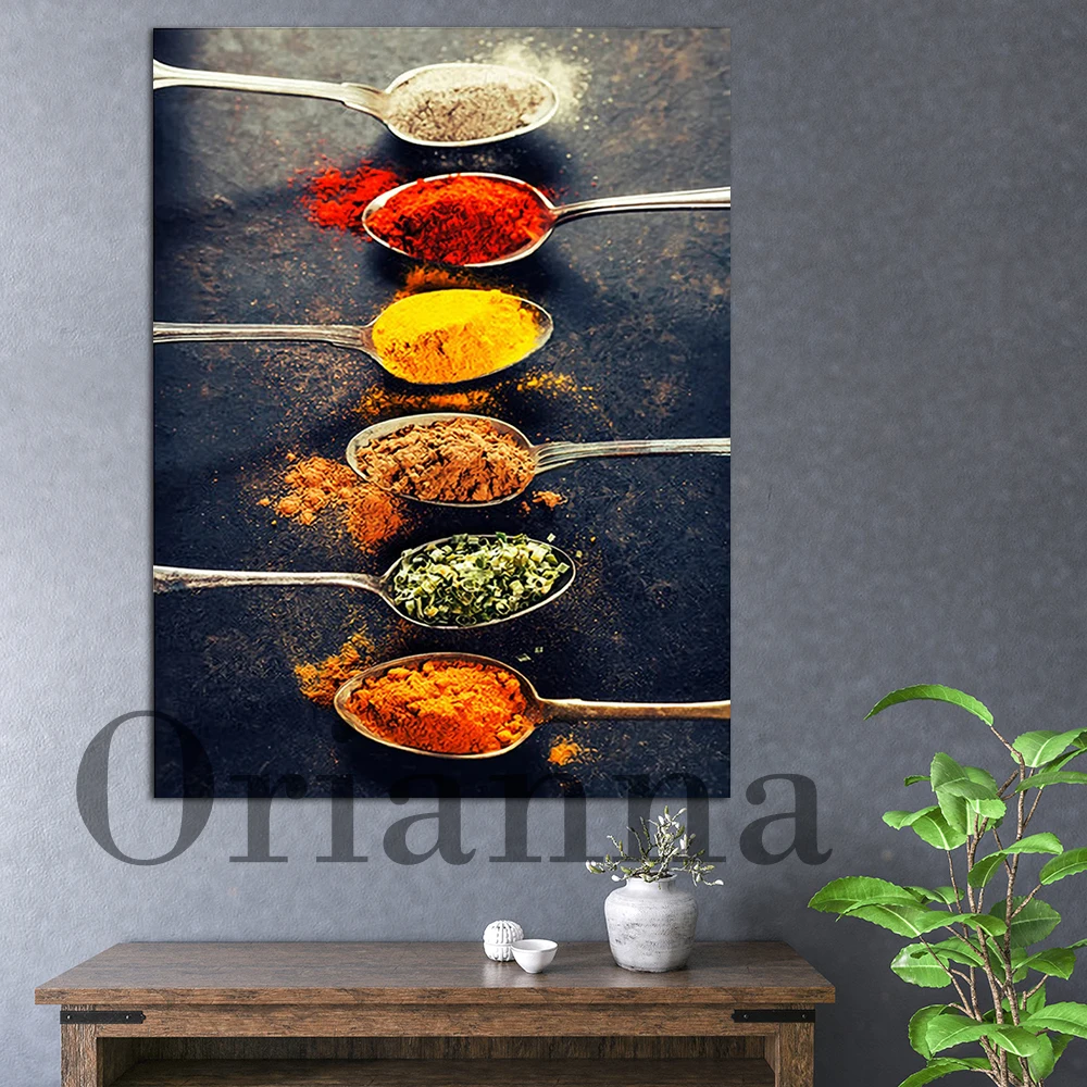 Indian Spices Wall Art